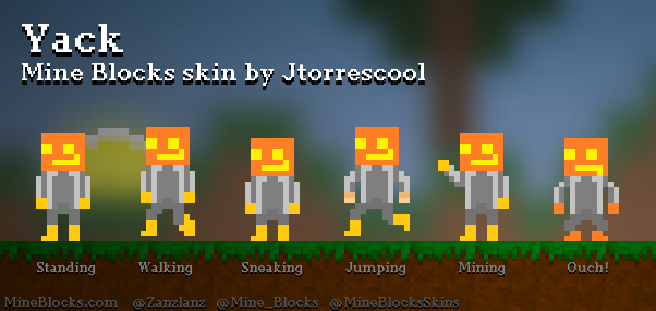 Mine Blocks - "Yack" skin by Jtorrescool