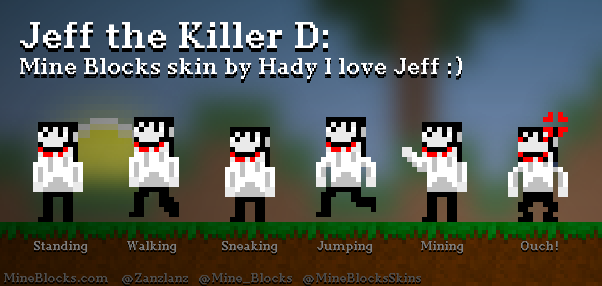 Jeff The Killer Pixel Art Minecraft