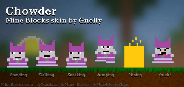 Mine Blocks - "Chowder" skin by Gnelly