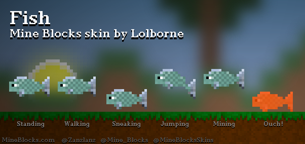 Mine Blocks - "Fish" skin by Lolborne