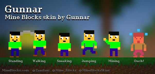 Mine Blocks - "Gunnar" skin by Gunnar