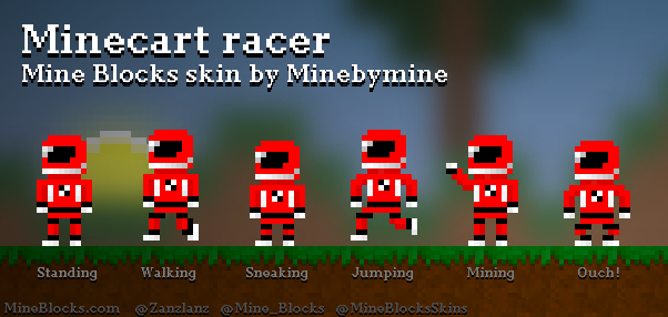 Mine Blocks - "Minecart Racer" skin by Minebymine