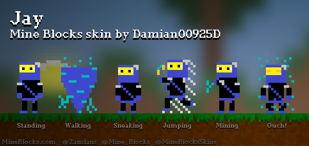 Mine Blocks - "Jay" skin by Damian00925D