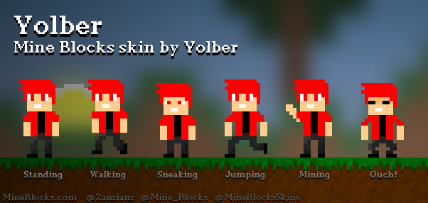 Mine Blocks - "Yolber" skin by Yolber