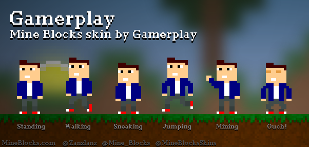 Mine Blocks - "Gamerplay" skin by Gamerplay
