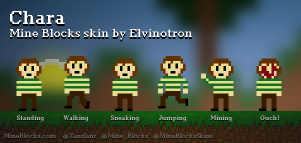 Mine Blocks - "Chara" skin by Elvinotron
