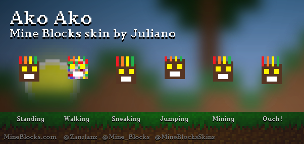 Mine Blocks - "Ako Ako" skin by Juliano