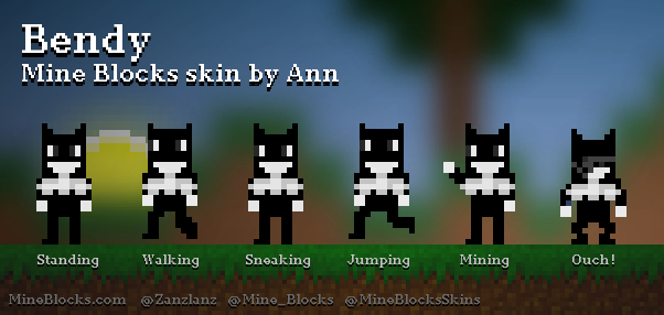 Mine Blocks - "Bendy" skin by Ann