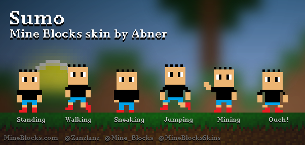 Mine Blocks - "Sumo" skin by Abner