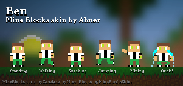 Mine Blocks - "Ben" skin by Abner