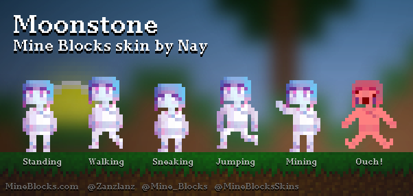 Mine Blocks - "Moonstone" skin by Nay