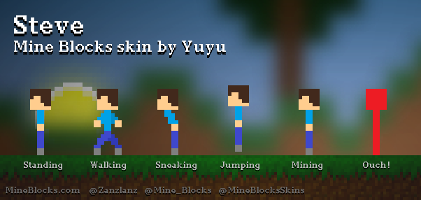 Mine Blocks - "Steve" skin by Yuyu