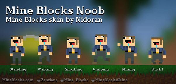 Mine Blocks - "Mine Blocks Noob" skin by Nidoran