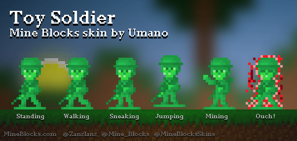 Mine Blocks - "Toy Soldier" skin by Umano