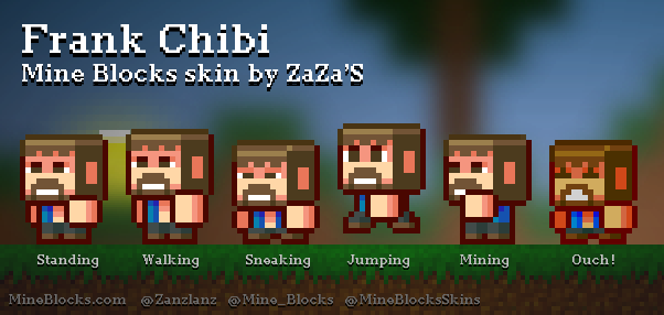 Mine Blocks - "Frank Chibi" skin by ZaZa's