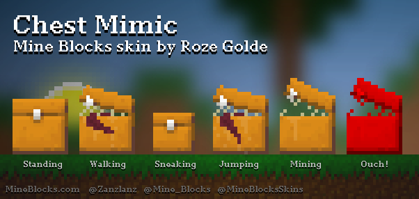Mine Blocks - "Chest Mimic" skin by Roze Golde