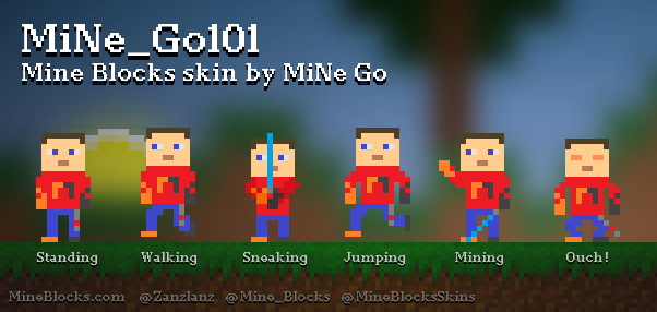 Mine Blocks - "MiNe_Go101" skin by MiNe Go